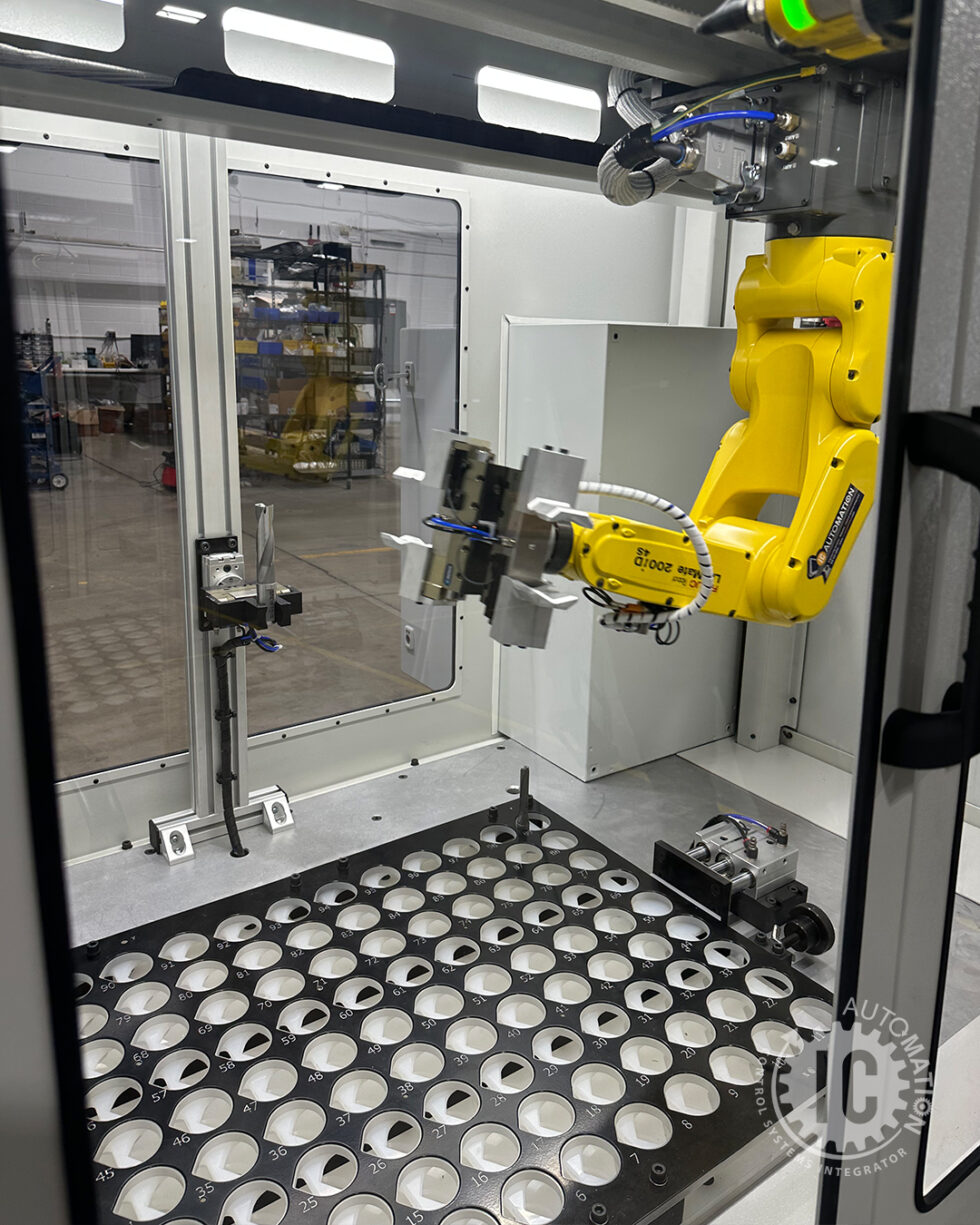 Grinder Side Loading Cell - IC Automation